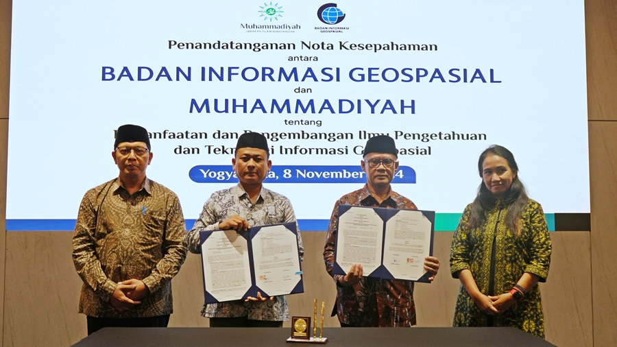 Sah, BIG dan PP Muhammadiyah Resmi Jalin Kerja Sama